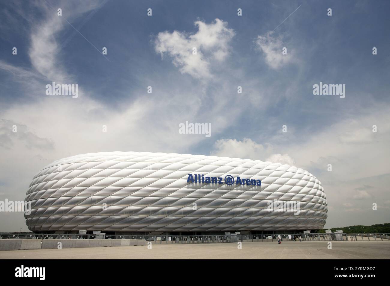 Allianz Arena Football Stadium, Munich, Bavaria, Germany Stock Photo ...