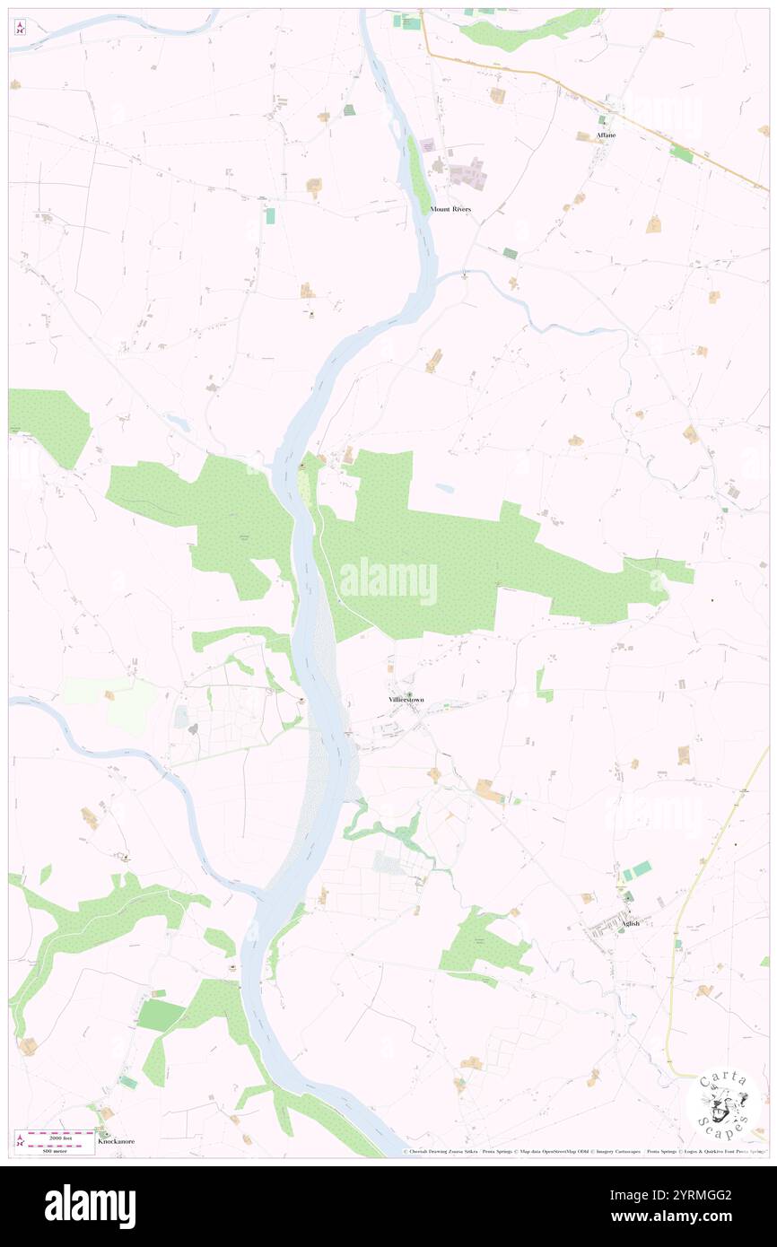 Dromana Forest, , IE, Ireland, Munster, N 52 5' 53'', S 7 51' 14'', map ...