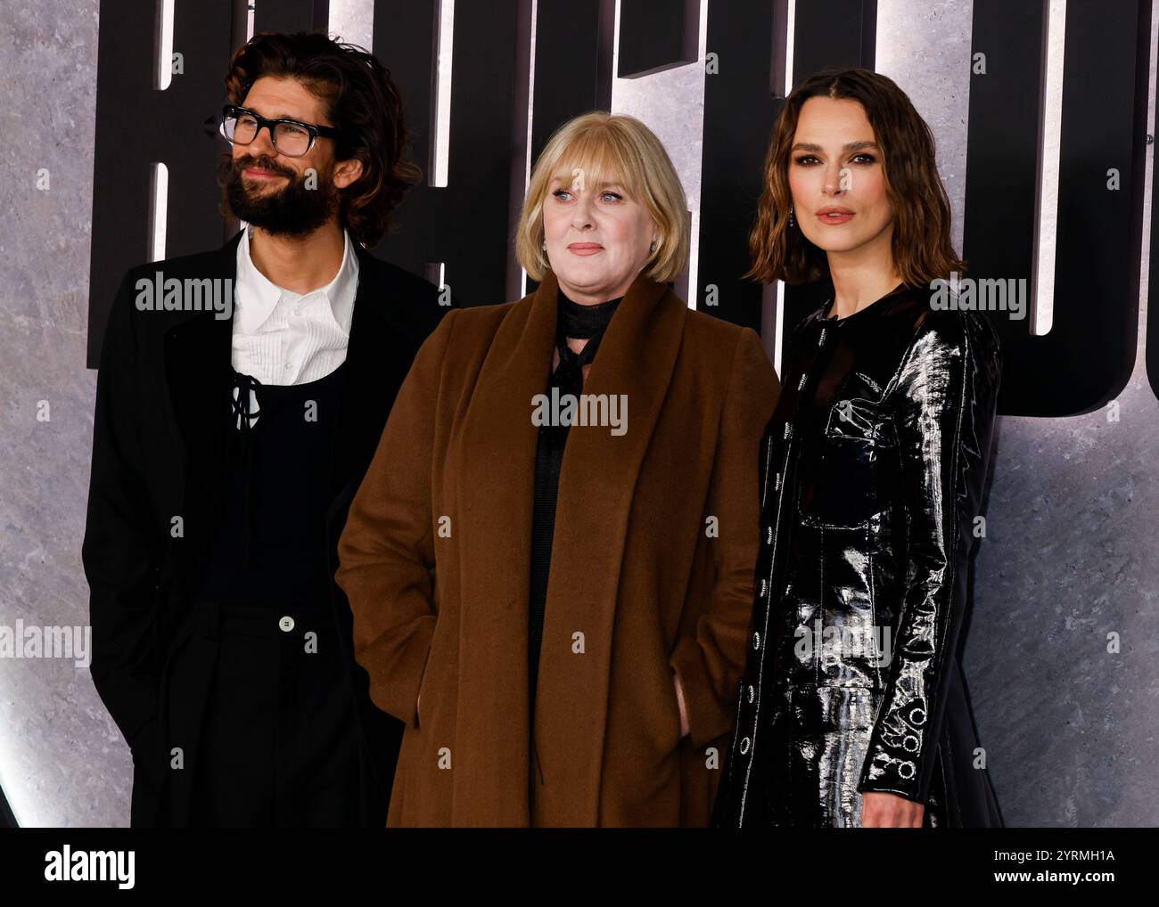 Ben Whishaw, Sarah Lancashire and Keira Knightley attends the Black Doves Season One World ...
