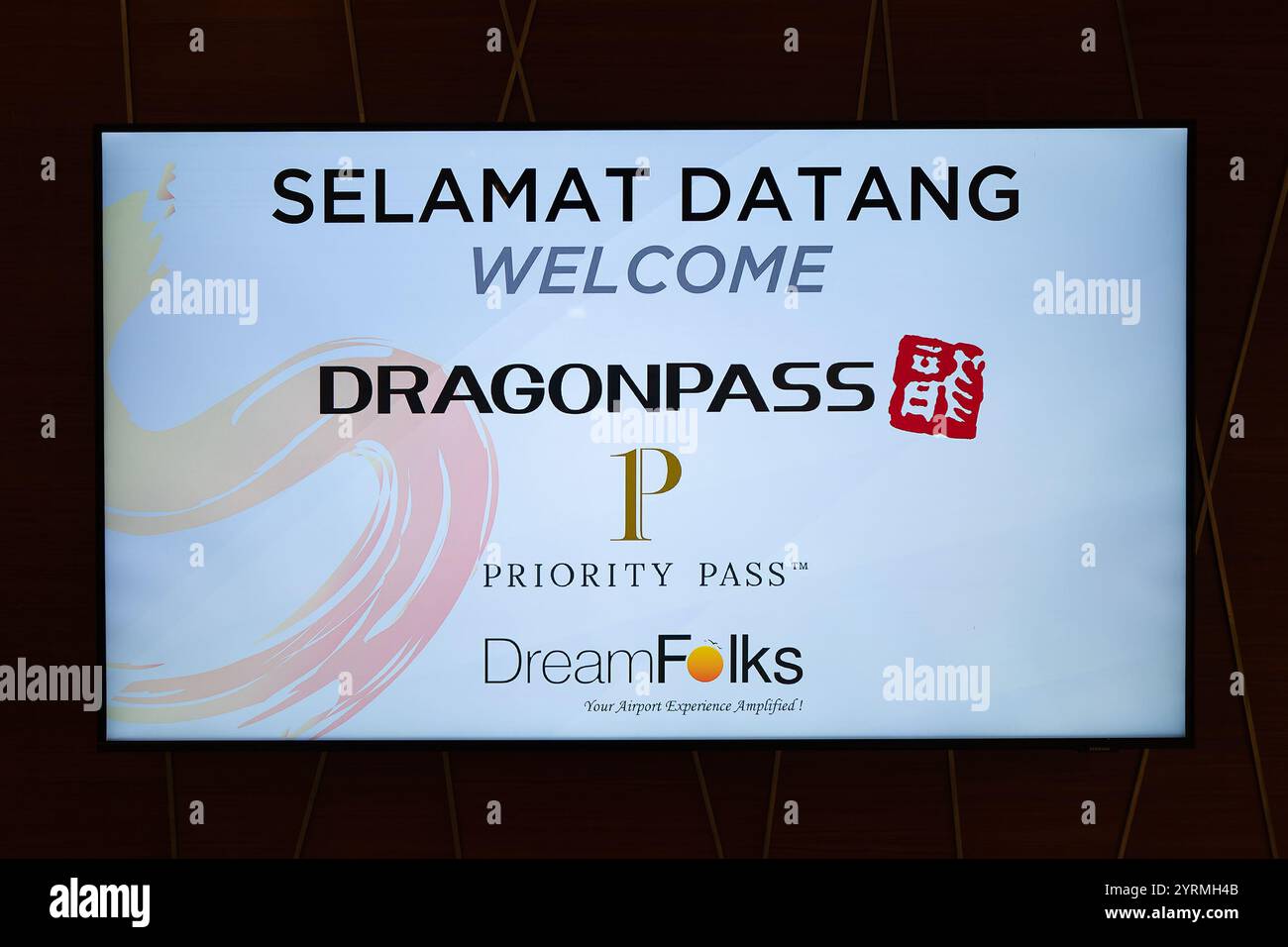 KUALA LUMPUR, MALAYSIA - NOVEMBER 27, 2023: Dragon Pass and Priority ...