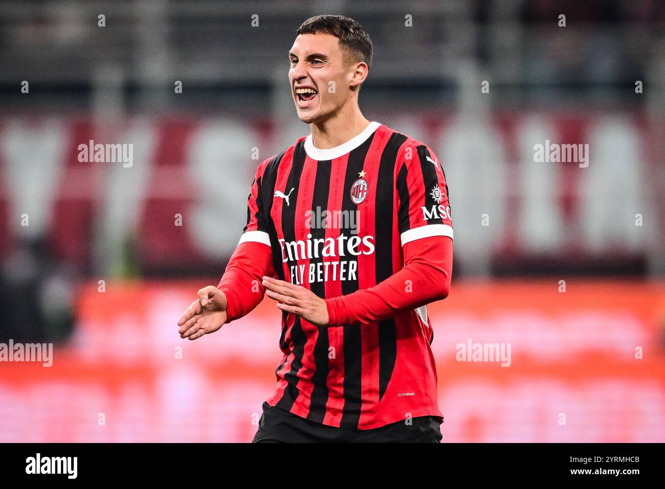 Filippo TERRACCIANO of AC Milan during the Italian Cup, Coppa Italia ...