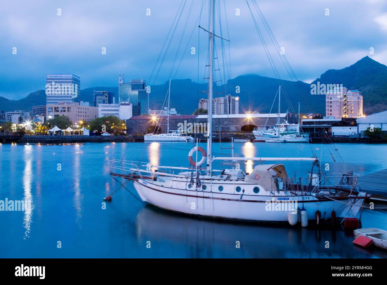 Mauritius port louis skyline hi-res stock photography and images - Alamy