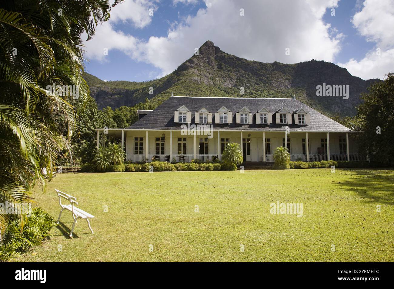 Eureka Creole Mansion built in the 1830s, Central Mauritius, Mauritius ...