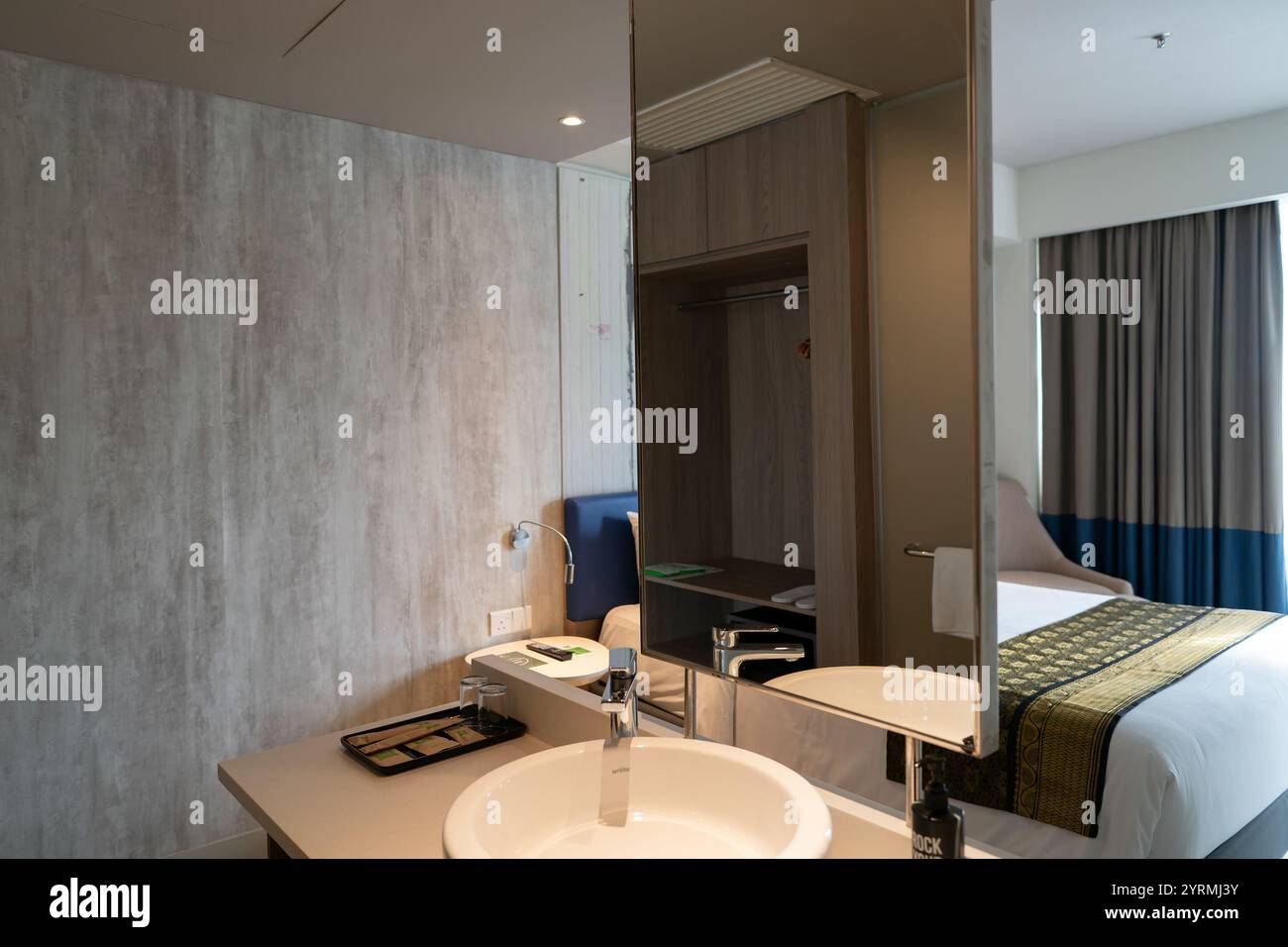 BANDAR SRI DAMANSARA, MALAYSIA - NOVEMBER 28, 2023: interior shot of a ...