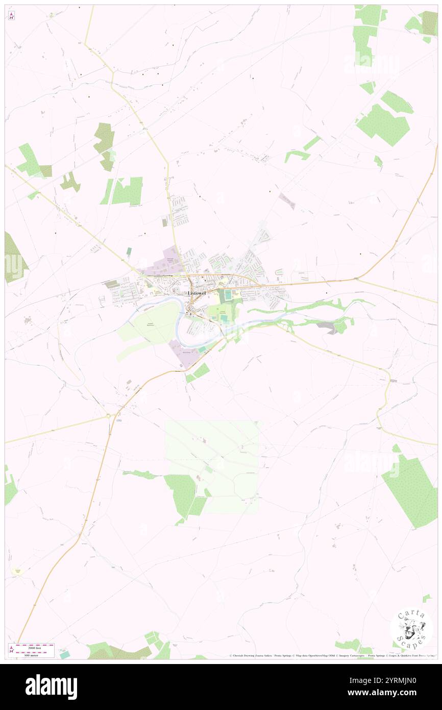Map of listowel hi-res stock photography and images - Alamy