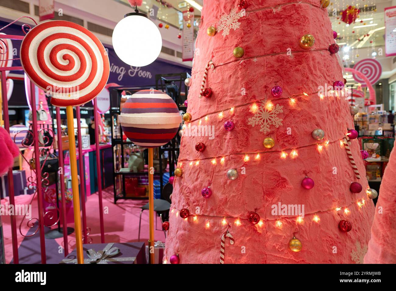 KUALA LUMPUR, MALAYSIA - DECEMBER 01, 2023: Candy Wonderland ...