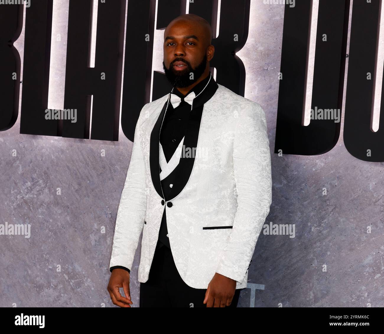 Ken Nwosu attends the Black Doves Season One World Premiere at BFI ...