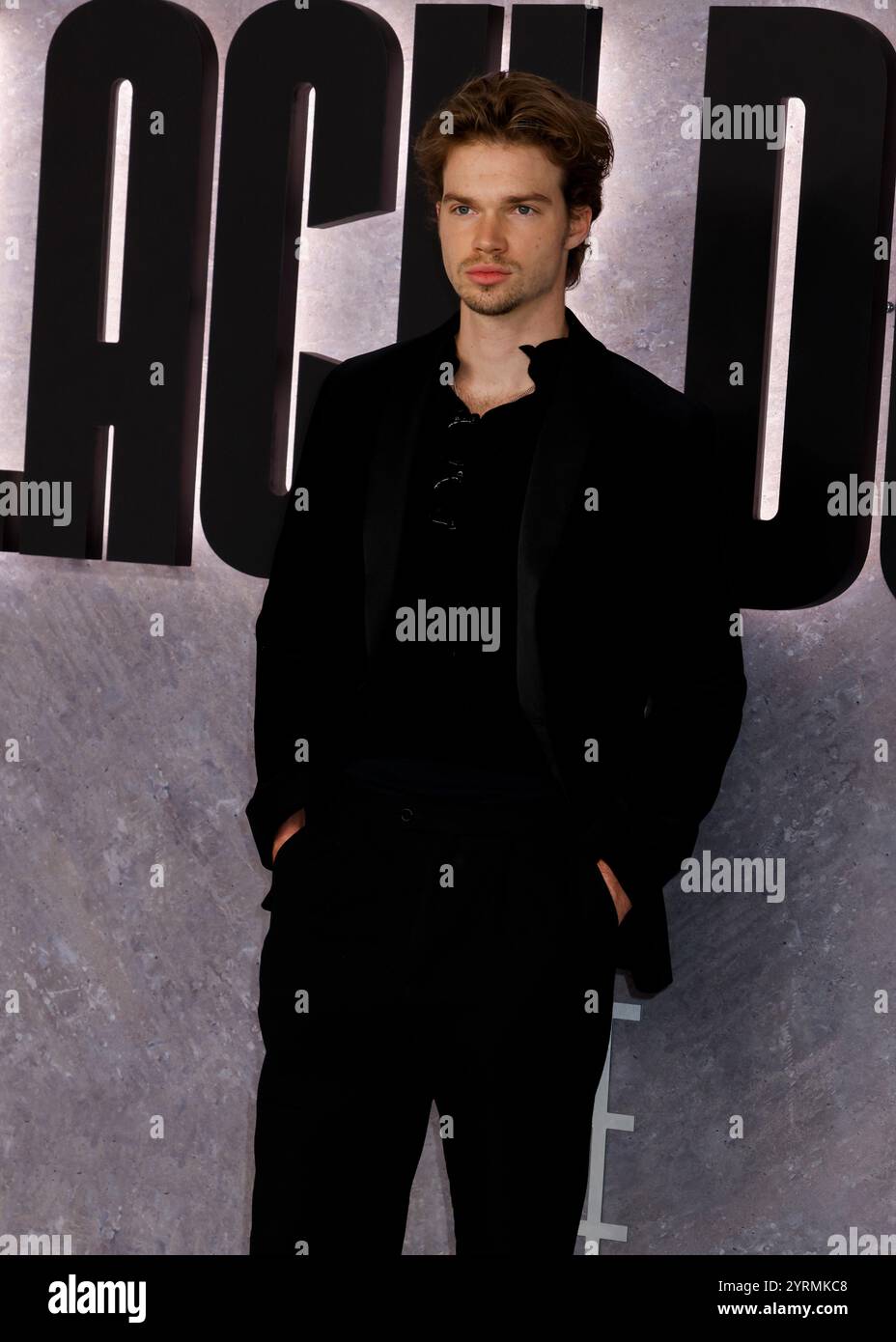 Max Ragan attends the Black Doves Season One World Premiere at BFI ...