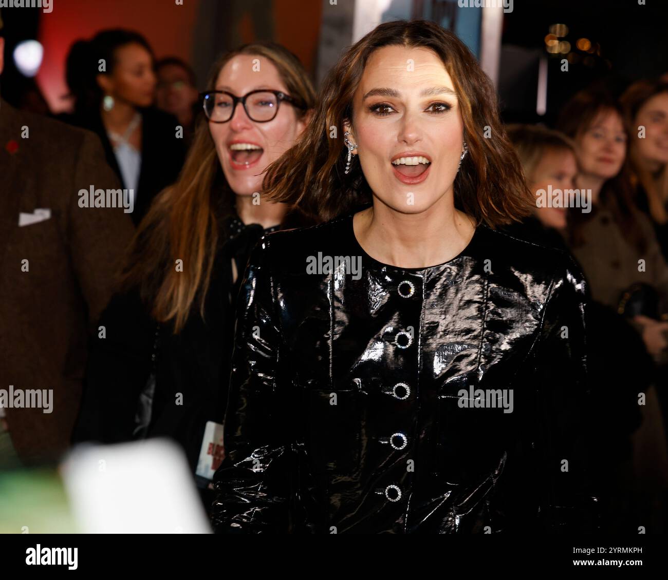 Keira knightley at black doves season one world premiere hi-res stock ...