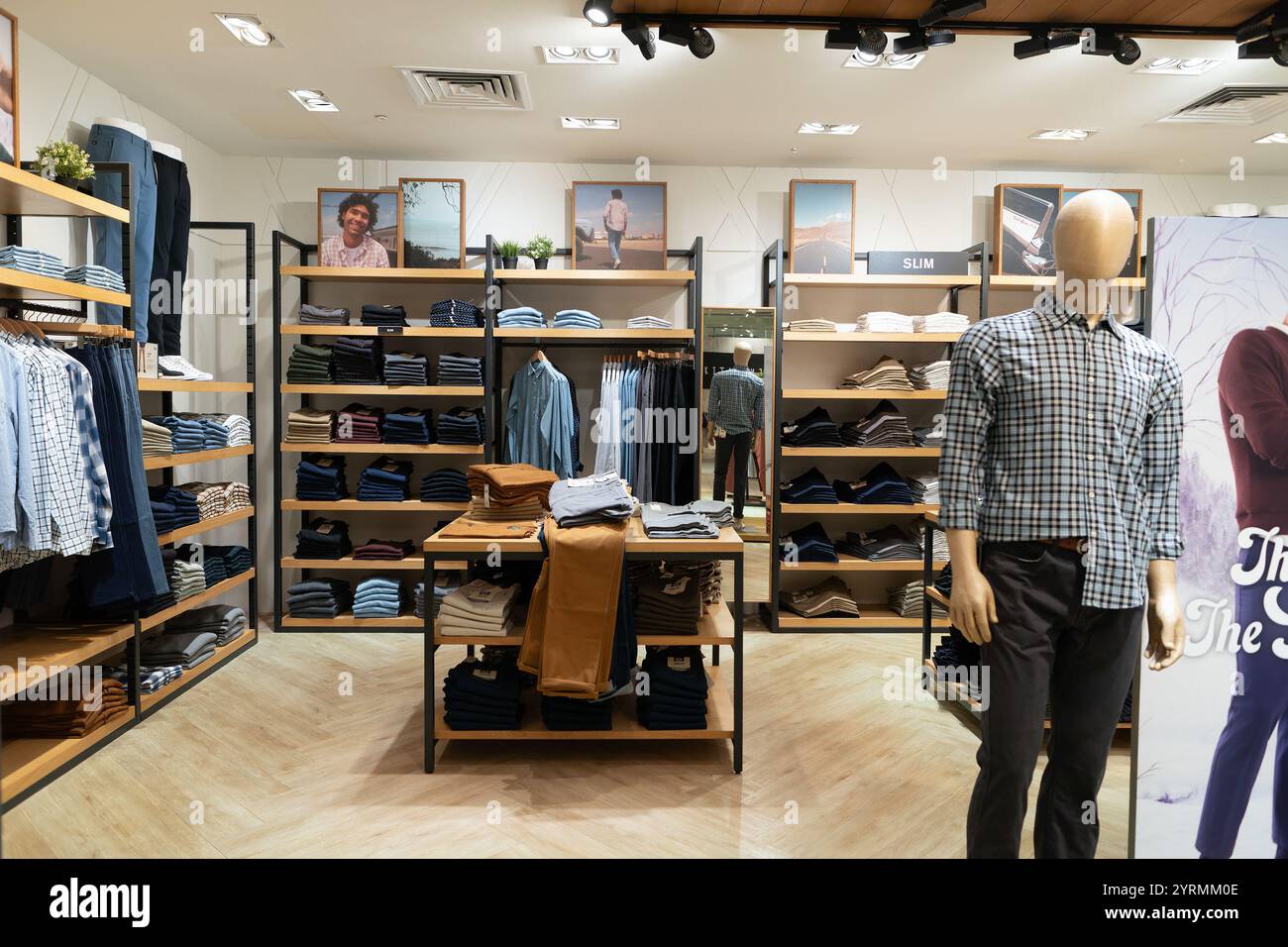 KUALA LUMPUR, MALAYSIA - DECEMBER 01, 2023: Dockers apparel on display ...