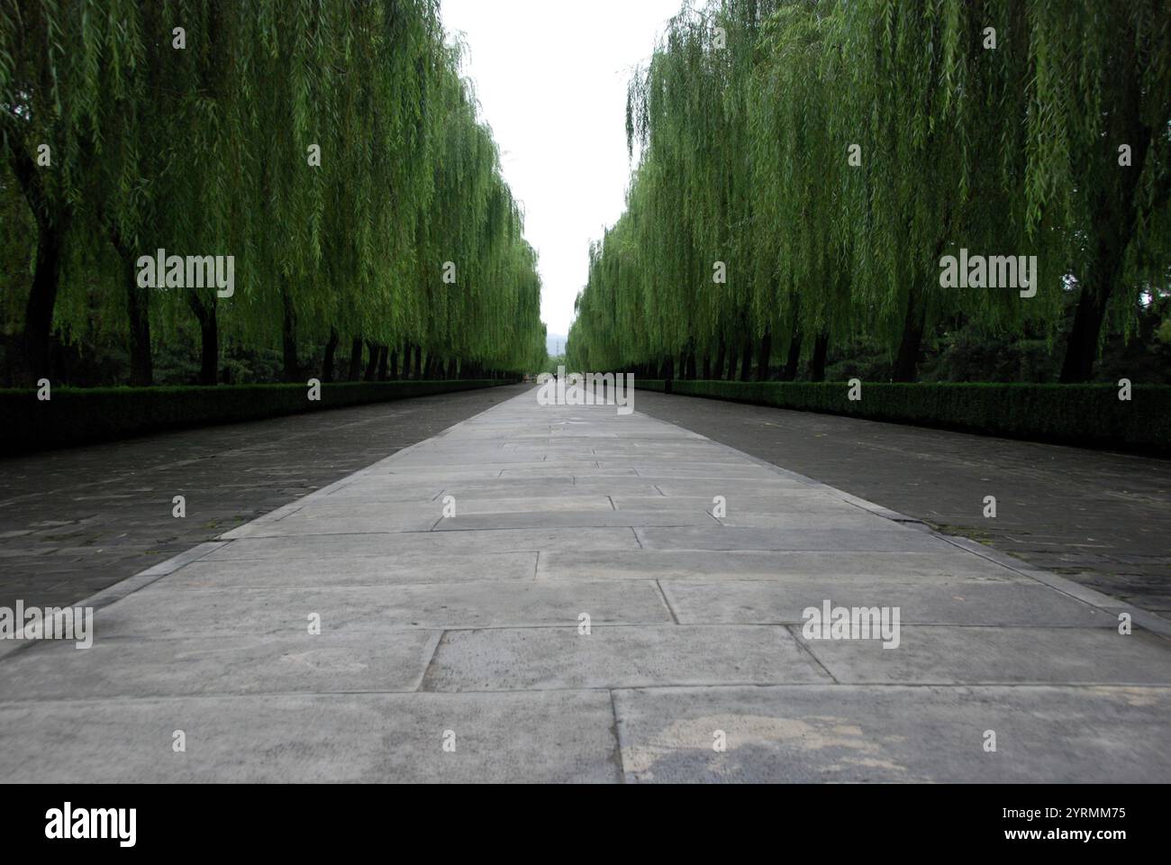 The Ming tombs; a collection of mausoleums built by the emperors of the ...
