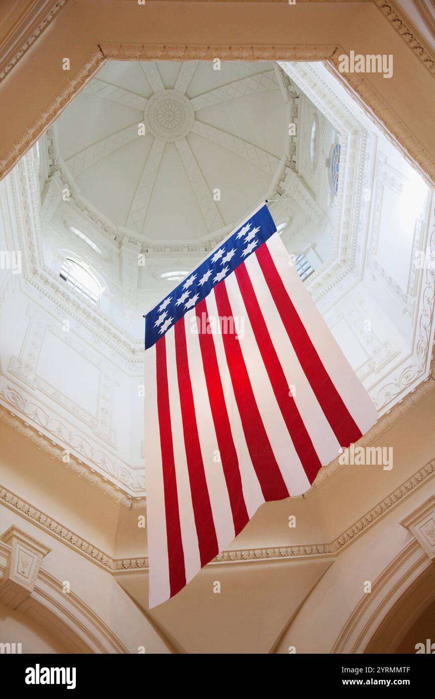 USA, Maryland, Annapolis, Maryland State Capitol building, early US ...
