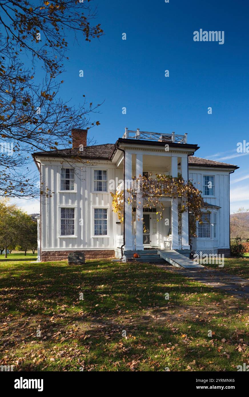 USA, West Virginia, Hillsboro, Pearl S Buck Birthplace Museum ...