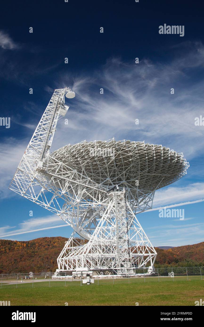 USA, West Virginia, Green Bank, National Radio Astronomy Observatory ...