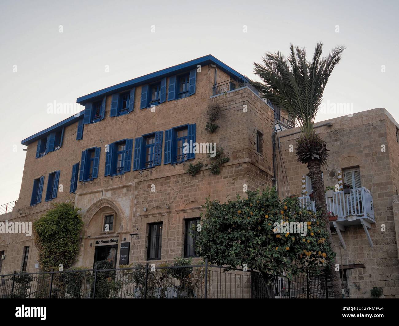 Israel Jerusalem Tel aviv old town coffee Stock Photo - Alamy