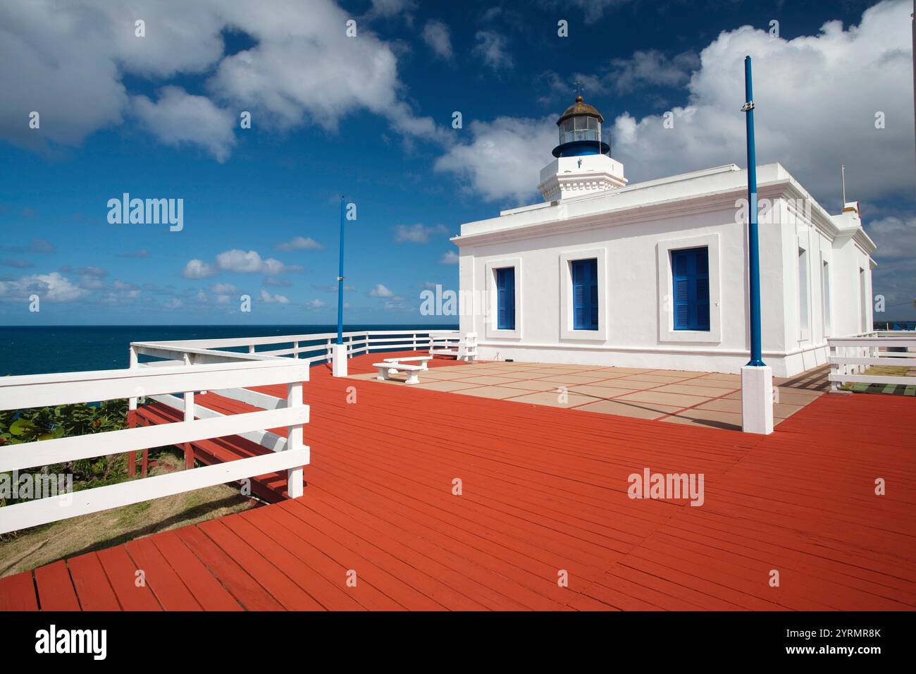 Puerto Rico, North Coast, Arecibo, Arecibo Lighthouse Park, Arecibo Lighthouse, b 1898 Stock ...