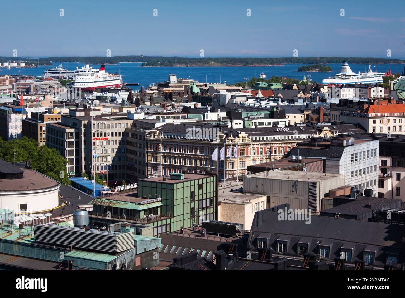 Helsinki from above hi-res stock photography and images - Alamy