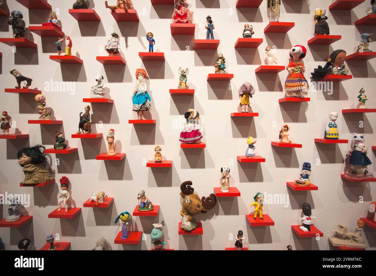 Finland, Helsinki, Museum of Contemporary Art Kiasma, New Swedes mixed ...