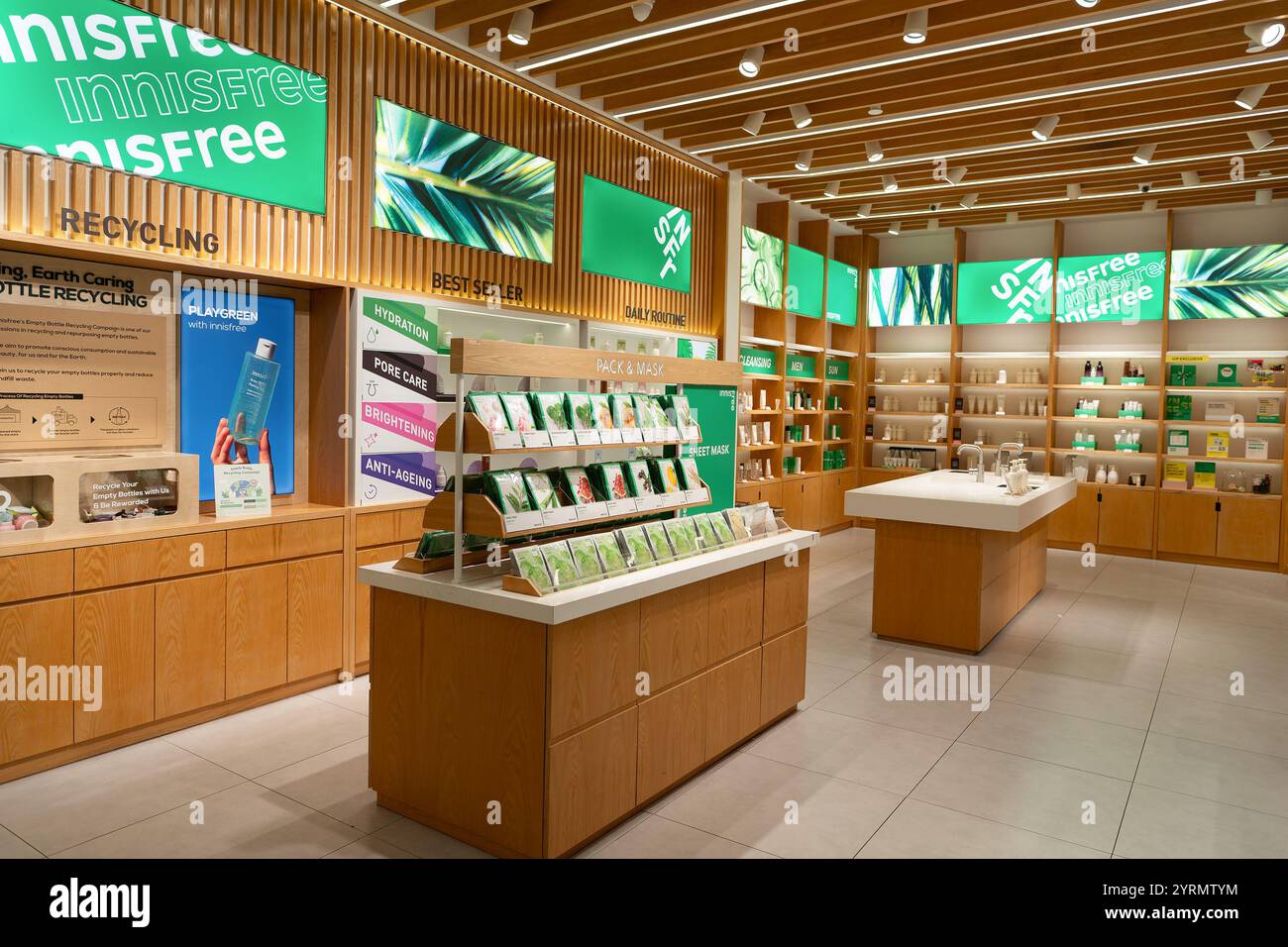 KUALA LUMPUR, MALAYSIA - DECEMBER 01, 2023: goods on display at ...