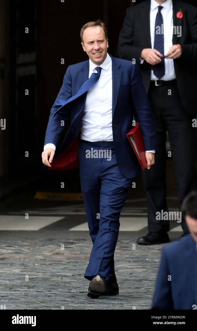 Photograph of Matt Hancock. Matthew John David Hancock (1978) a British ...