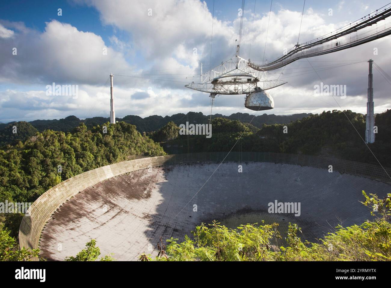 Puerto Rico, North Coast, Arecibo, Arecibo Observatory, world´s largest ...
