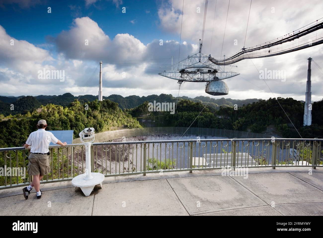 Puerto Rico, North Coast, Arecibo, Arecibo Observatory, world´s largest ...