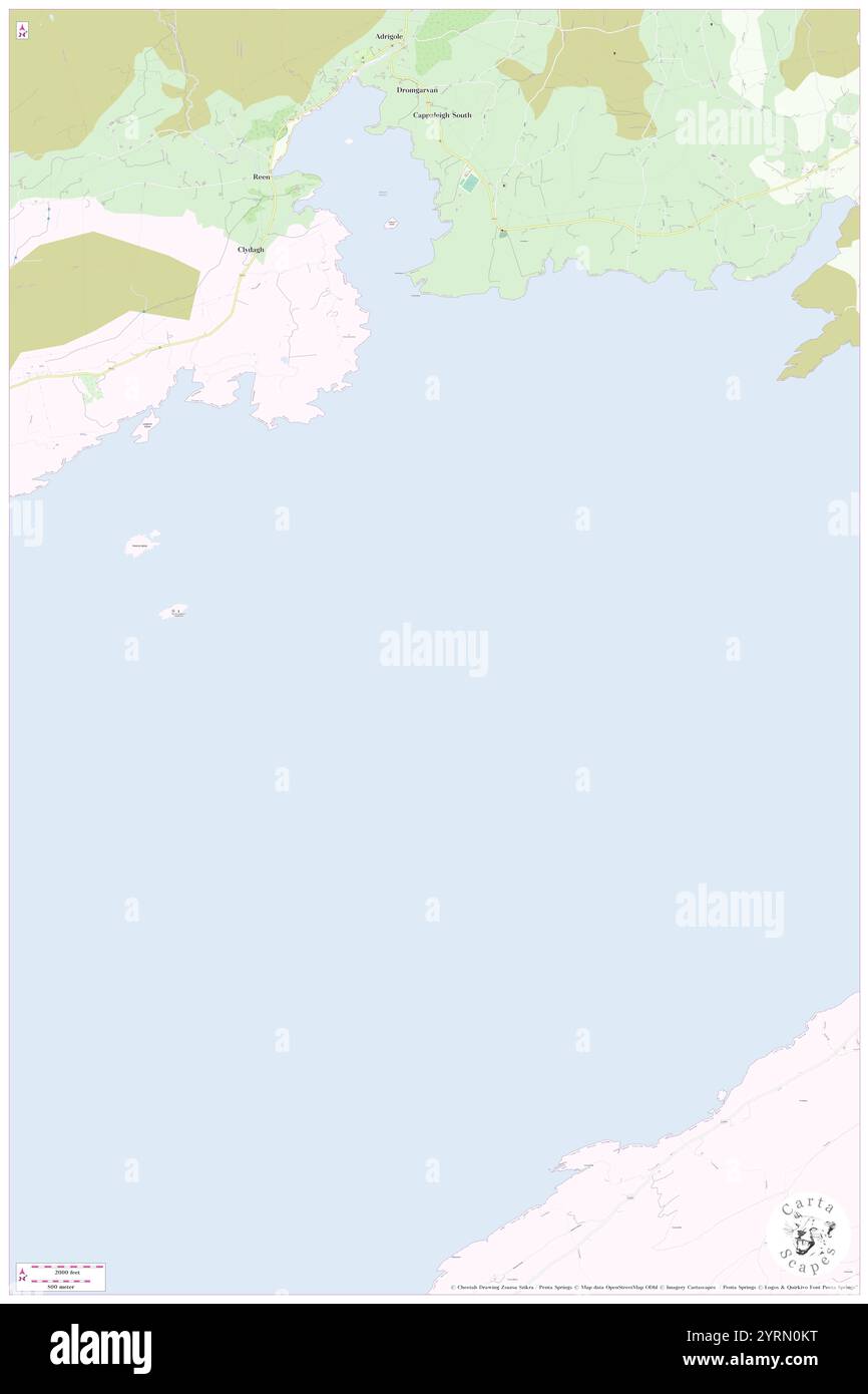 Bantry bay ireland map Cut Out Stock Images & Pictures - Alamy