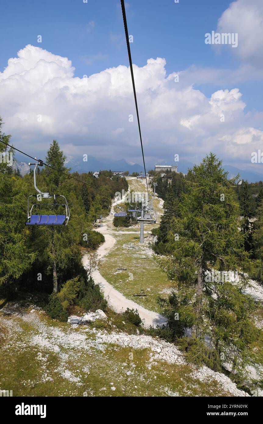 Vogel, Julian Alps, Julijske Alpe, Júliai-Alpok, Slovenia Stock Photo ...