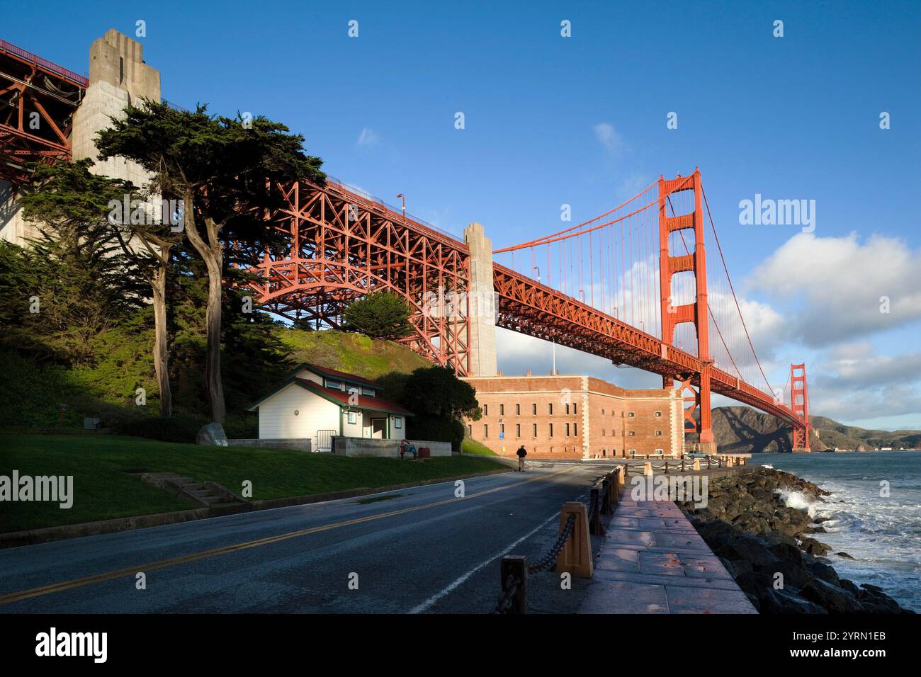 USA, California, San Francisco, The Presidio, Golden Gate National ...