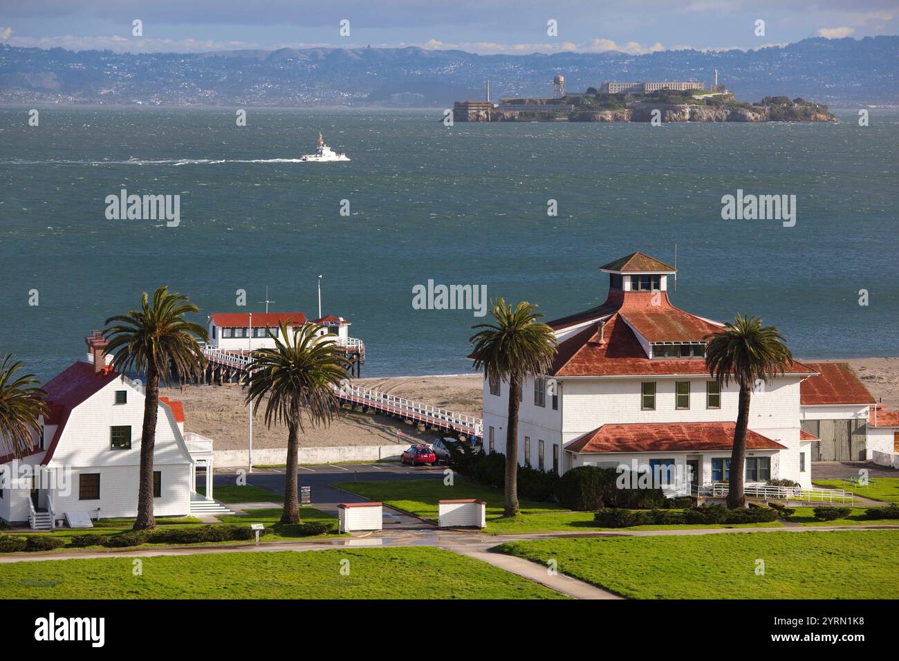 USA, California, San Francisco, The Presidio, Golden Gate National ...