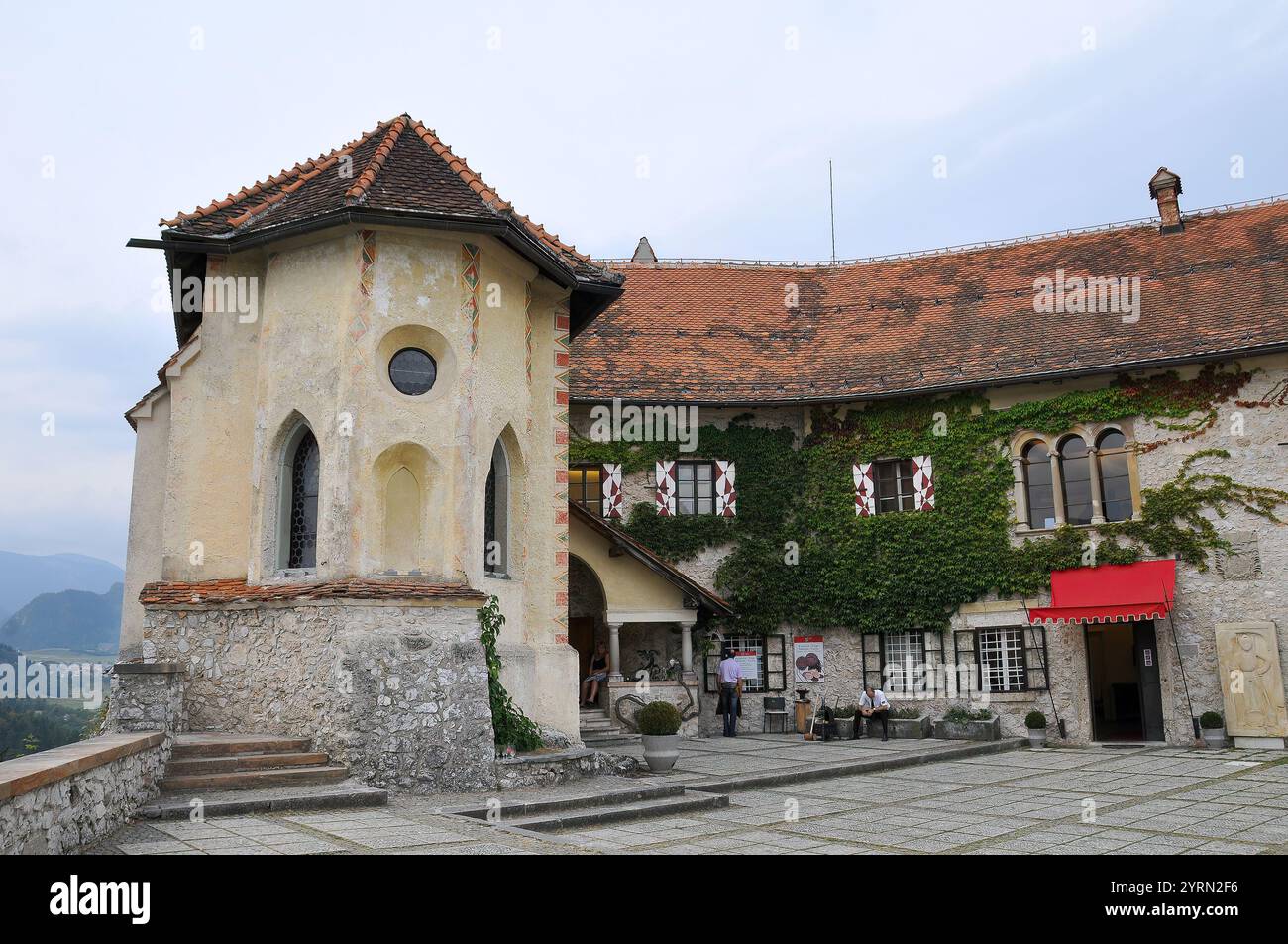 Bled Castle, Blejski grad, medieval castle, Bled, Upper Carniola ...