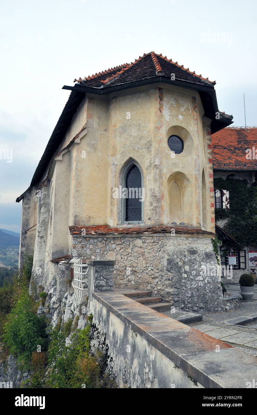 Bled Castle, Blejski grad, medieval castle, Bled, Upper Carniola ...