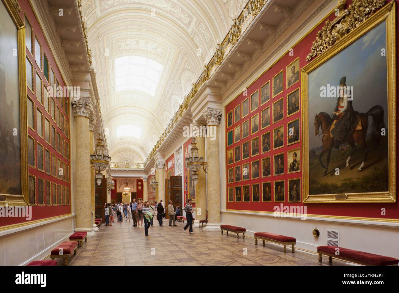 Russia, Saint Petersburg, Center, Winter Palace, Hermitage Museum, Room ...