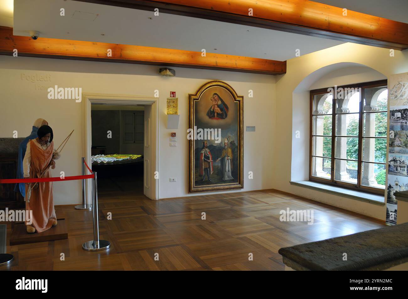 interior, Bled Castle, Blejski grad, medieval castle, Bled, Upper ...