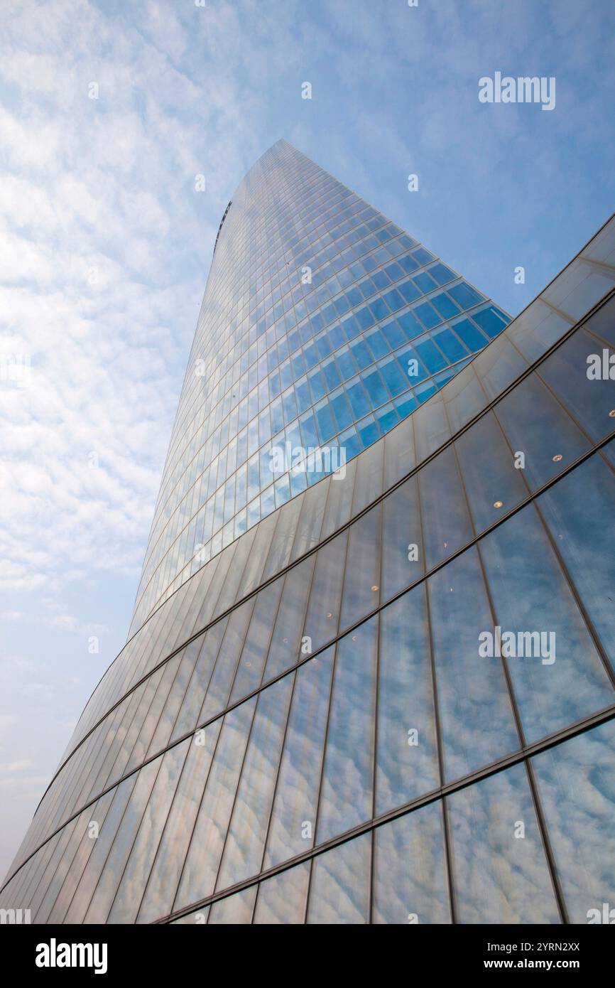 Spain, Basque Country Region, Vizcaya Province, Bilbao, Office Tower ...