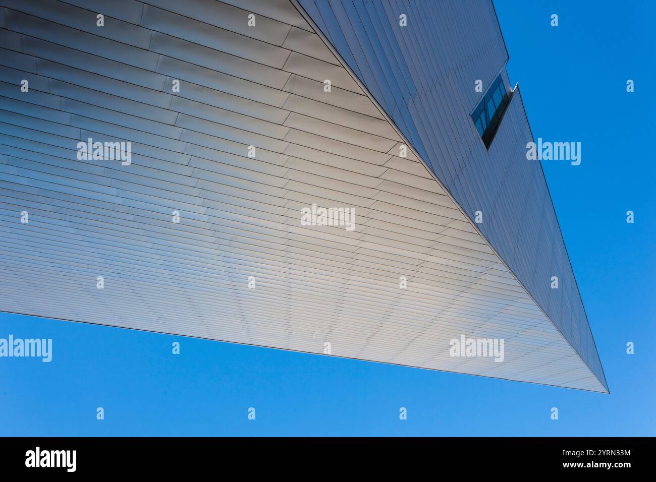 USA, Colorado, Denver, Denver Art Museum, designed by Daniel Liebeskind ...