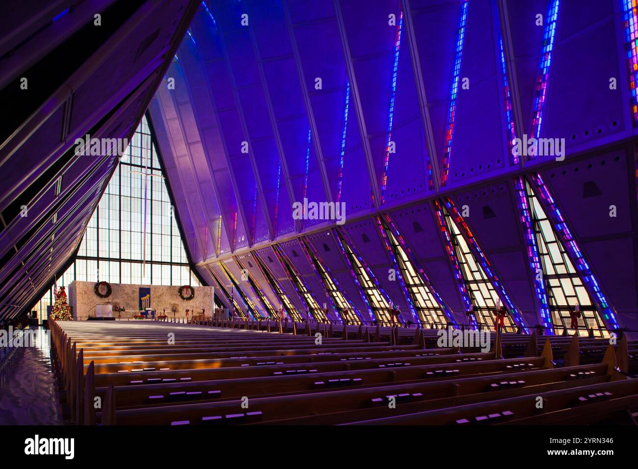 USA, Colorado, Colorado Springs, United States Air Force Academy, Cadet ...