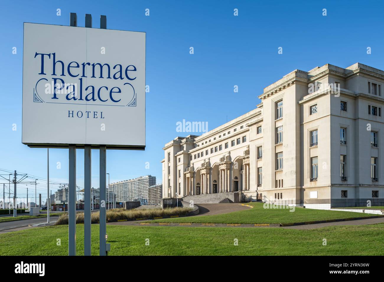 Thermae Palace Hotel, former coastal thermal baths / spa in Art Deco ...