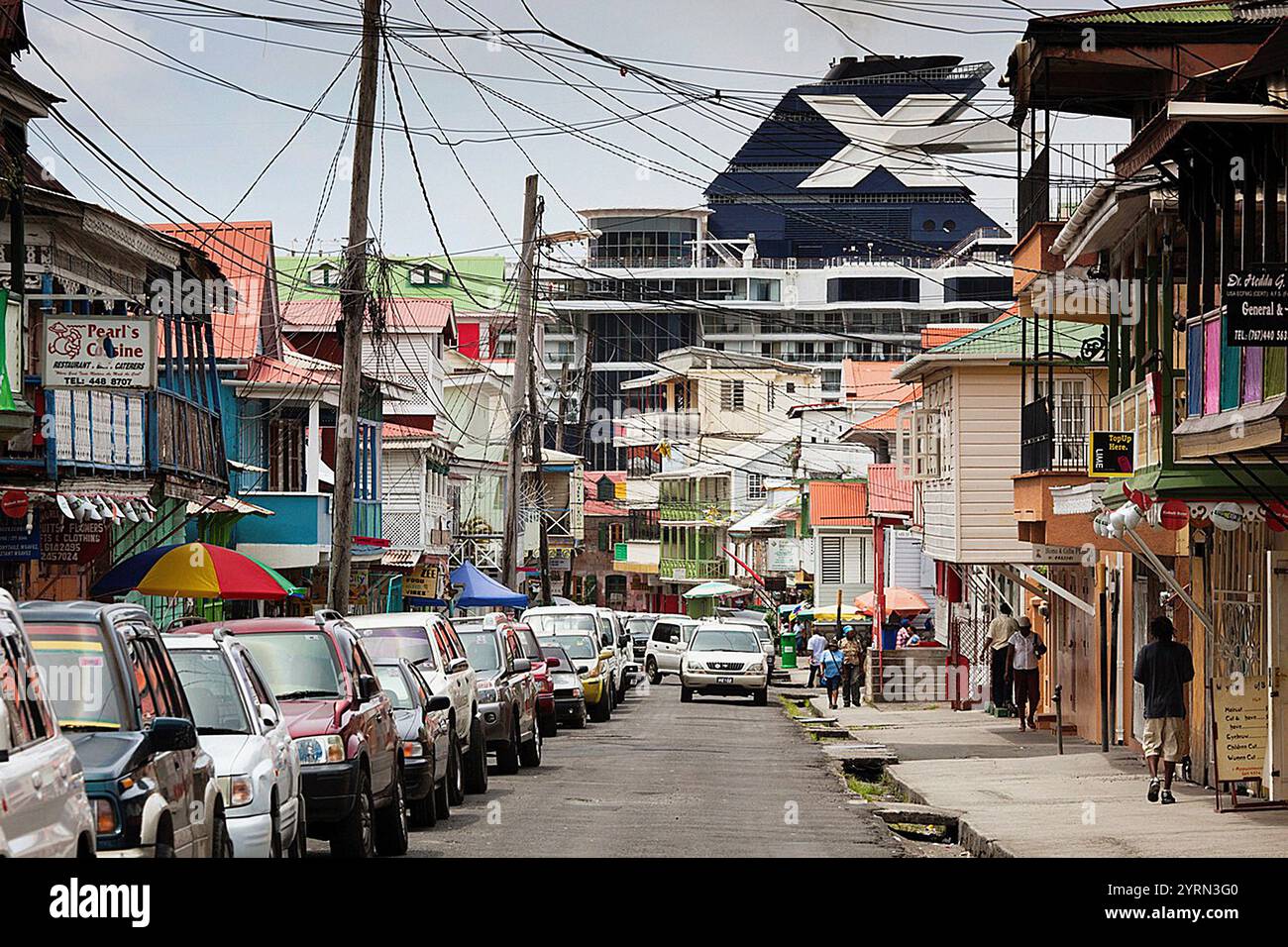 Roseau dominica port hi-res stock photography and images - Alamy