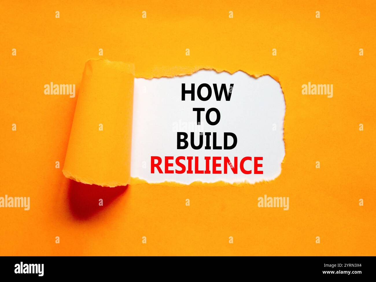 How to build resilience symbol. Concept words How to build resilience ...
