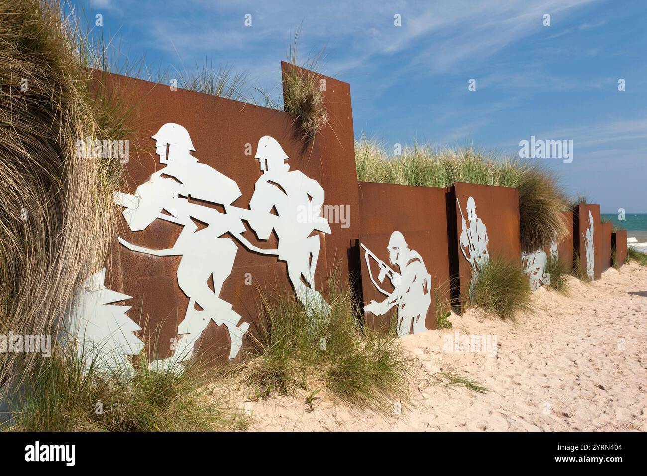France, Normandy Region, Calvados Department, D-Day Beaches Area ...