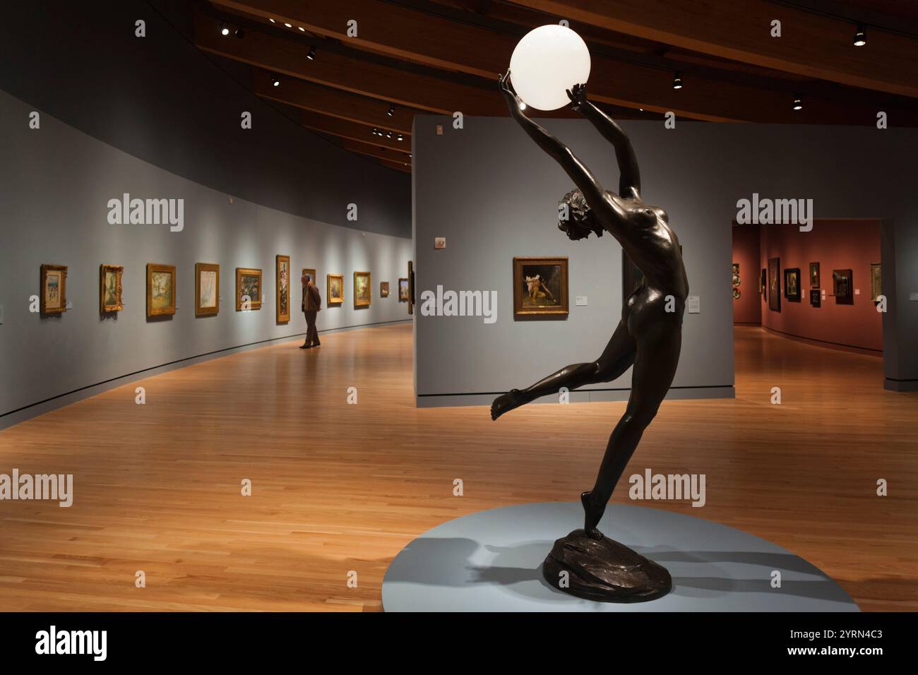 USA, Arkansas, Bentonville, Crystal Bridges Museum of American Art, The ...
