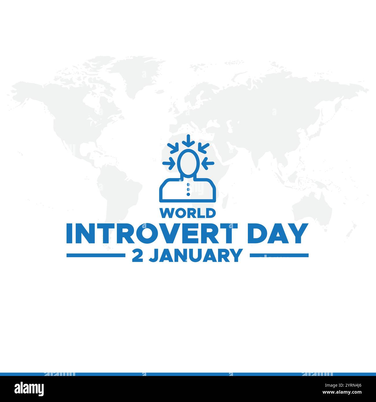 World Introvert Day. People, home and heart. Great for cards, banners ...