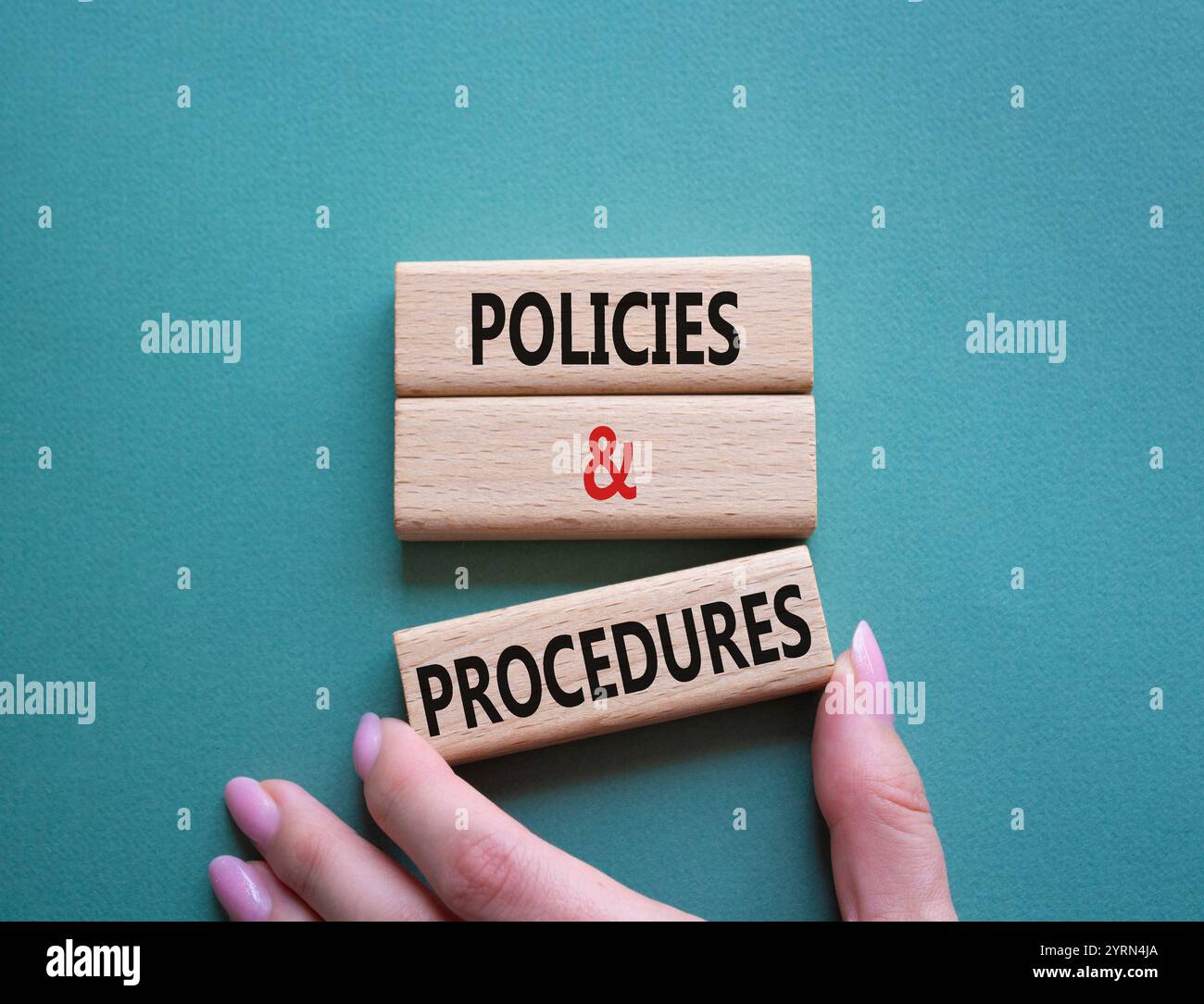 Policies and Procedures symbol. Concept words Policies and Procedures ...