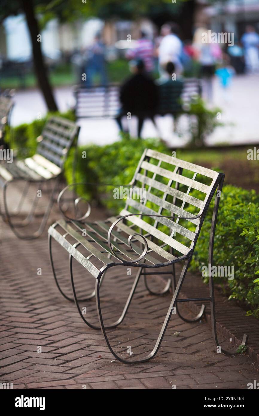 Dominican Republic, Santo Domingo, Zona Colonial, Parque Colon park ...