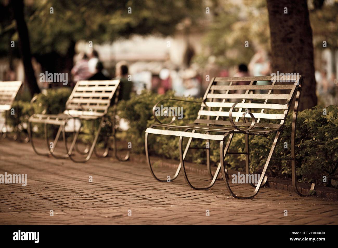 Dominican Republic, Santo Domingo, Zona Colonial, Parque Colon park ...