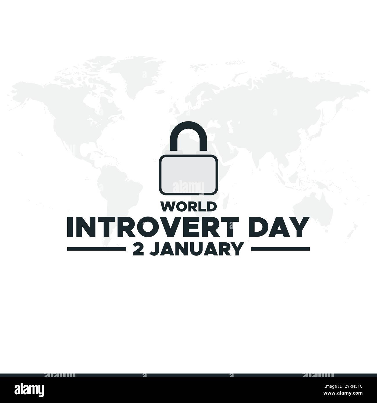 World Introvert Day. People, home and heart. Great for cards, banners ...