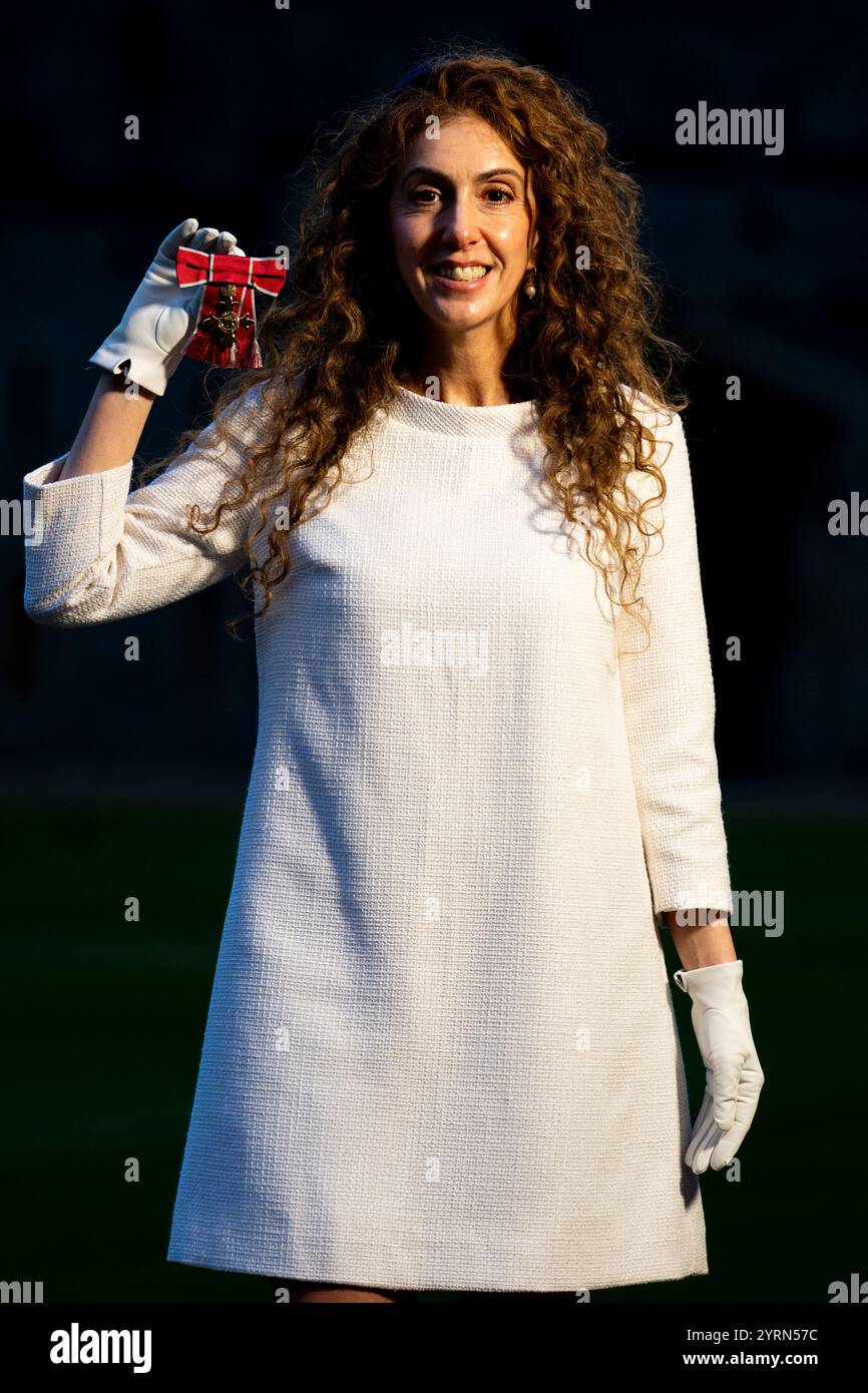 Shamit Weinberger-Gaiger after being made an Officer of the Order of ...