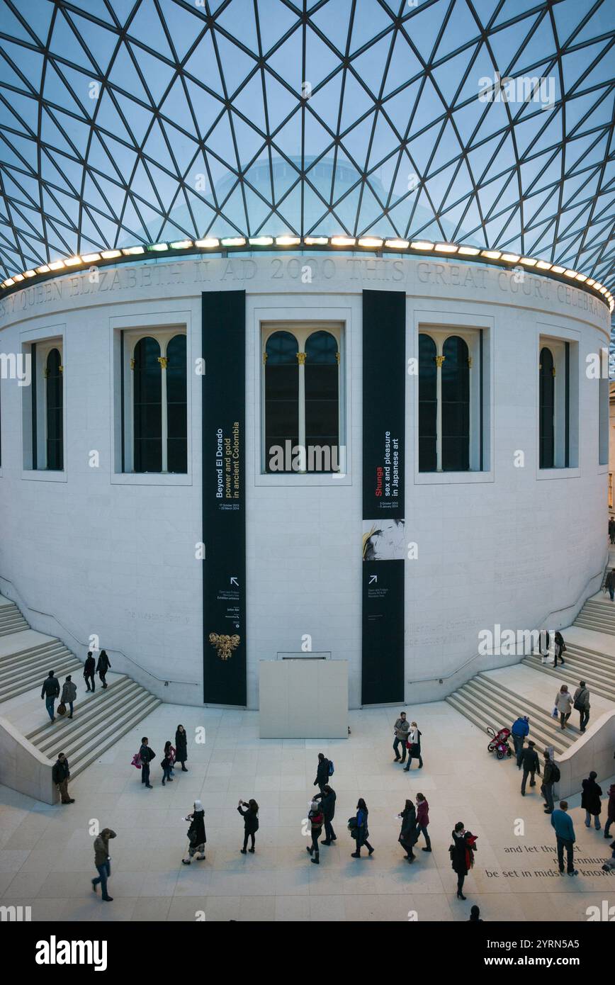 England, London, Bloomsbury, The British Museum, The Great Court by ...