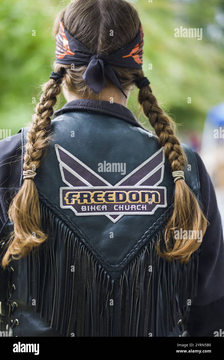 USA, North Carolina, Charlotte, The Billy Graham Library, colors of ...